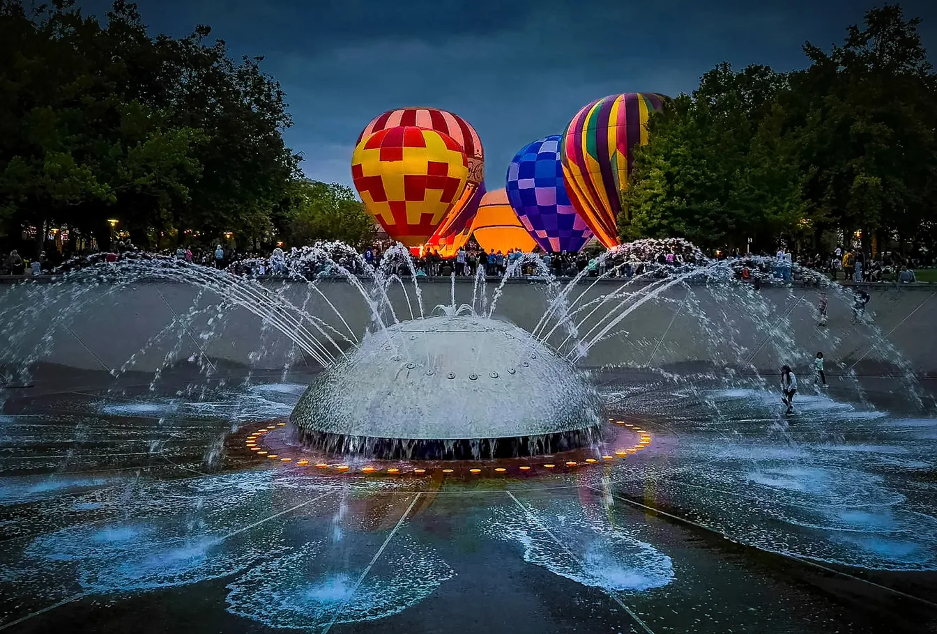 Seattle Glow: Giant Lanterns Beneath the Space Needle - Seattle's Child